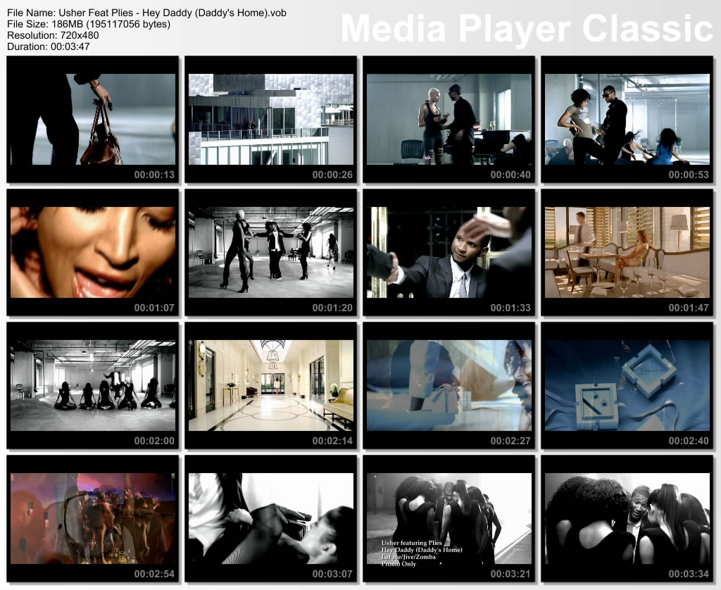 .::Videos De Alta Qualidade::.: Usher Feat Plies - Hey Daddy (Daddy's ...